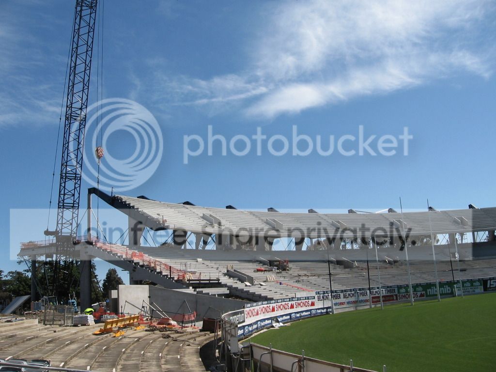 News - Simonds Stadium stage 3 redevelopment - Players Stand, big ...