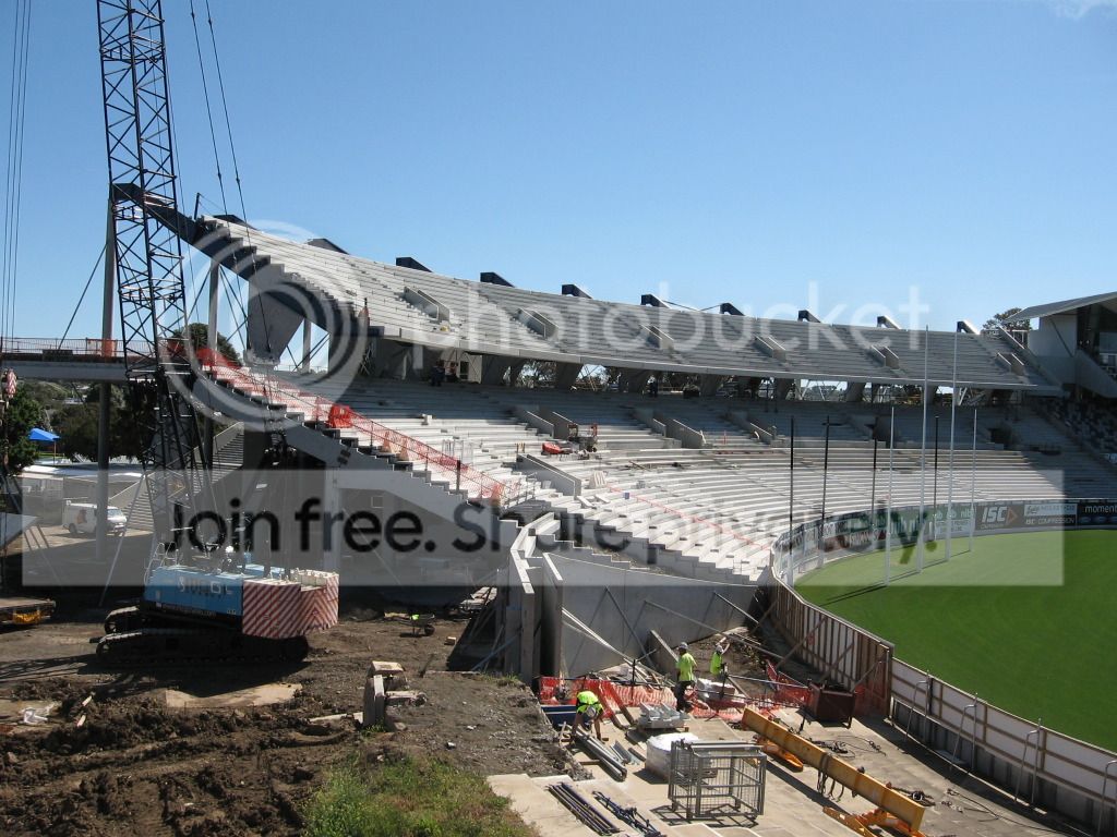 News - Simonds Stadium stage 3 redevelopment - Players Stand, big ...