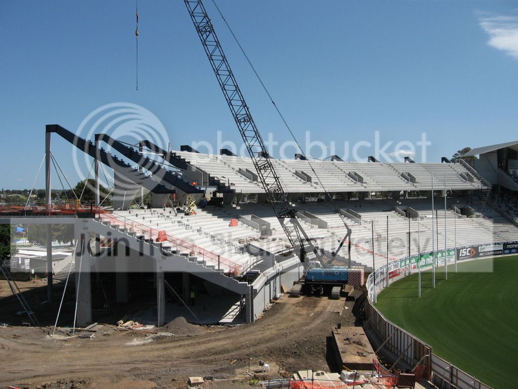News - Simonds Stadium stage 3 redevelopment - Players Stand, big ...